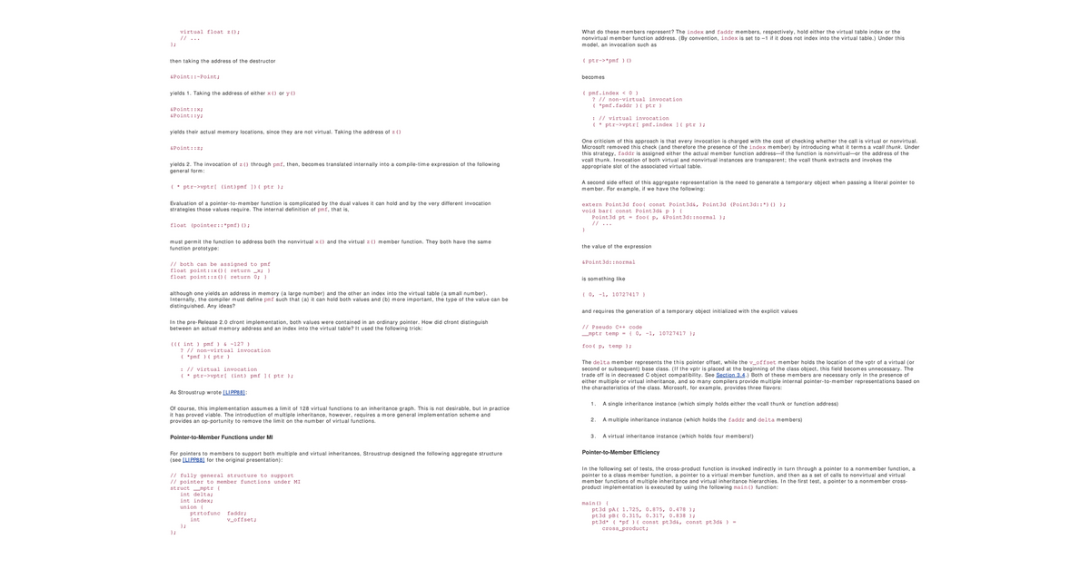 Inside The C Object Model Inside The C Object Model Page 92